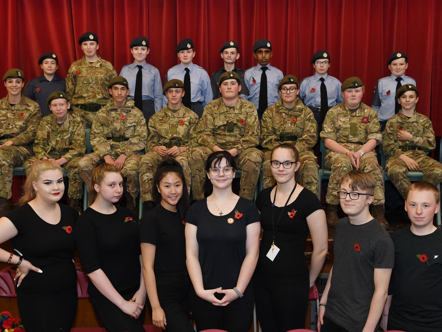 PHOTOS: Bridlington Schools honour our heroes in Remembrance Day services