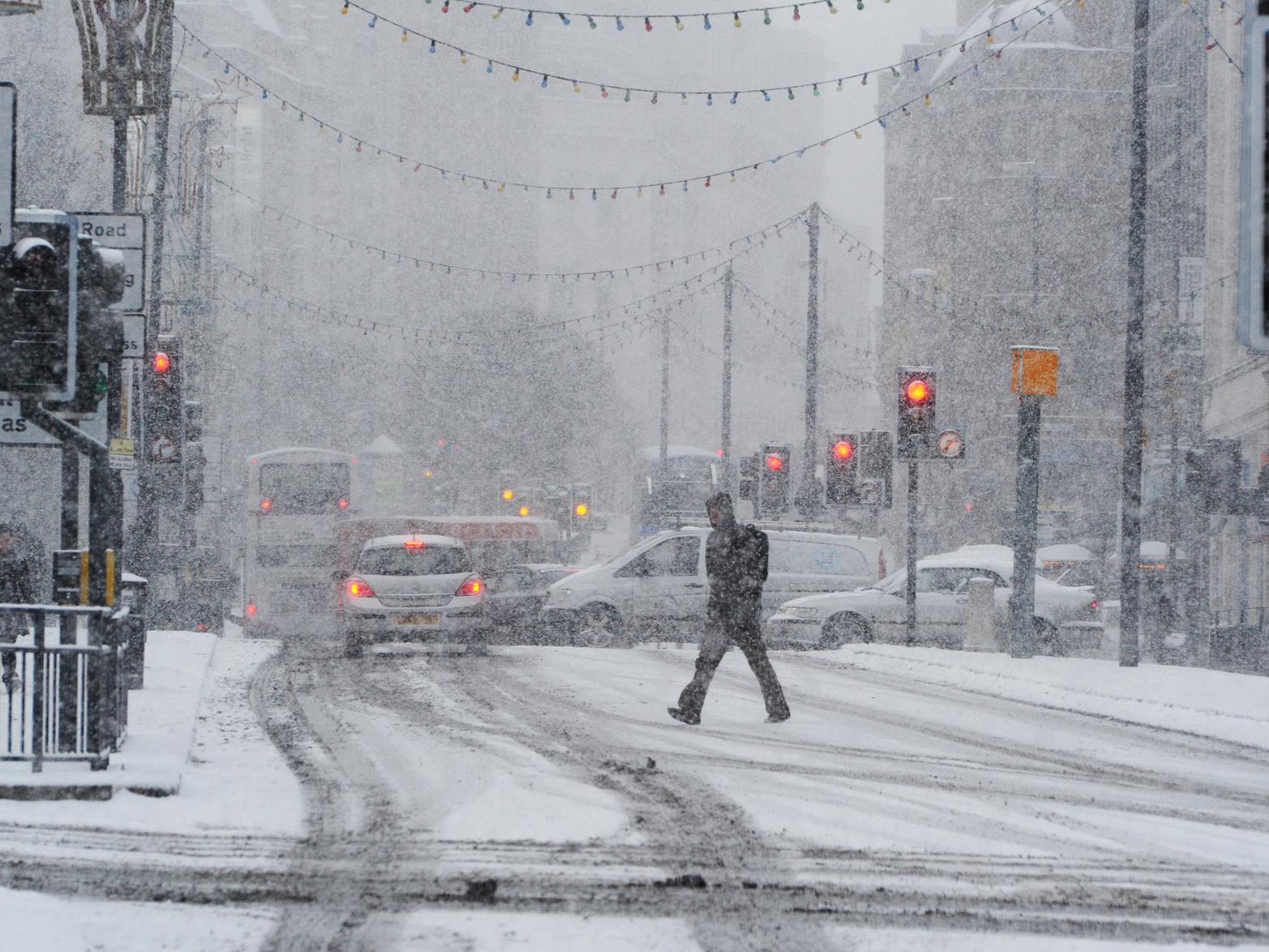 The day snow brought Leeds and West Yorkshire to a standstill ...