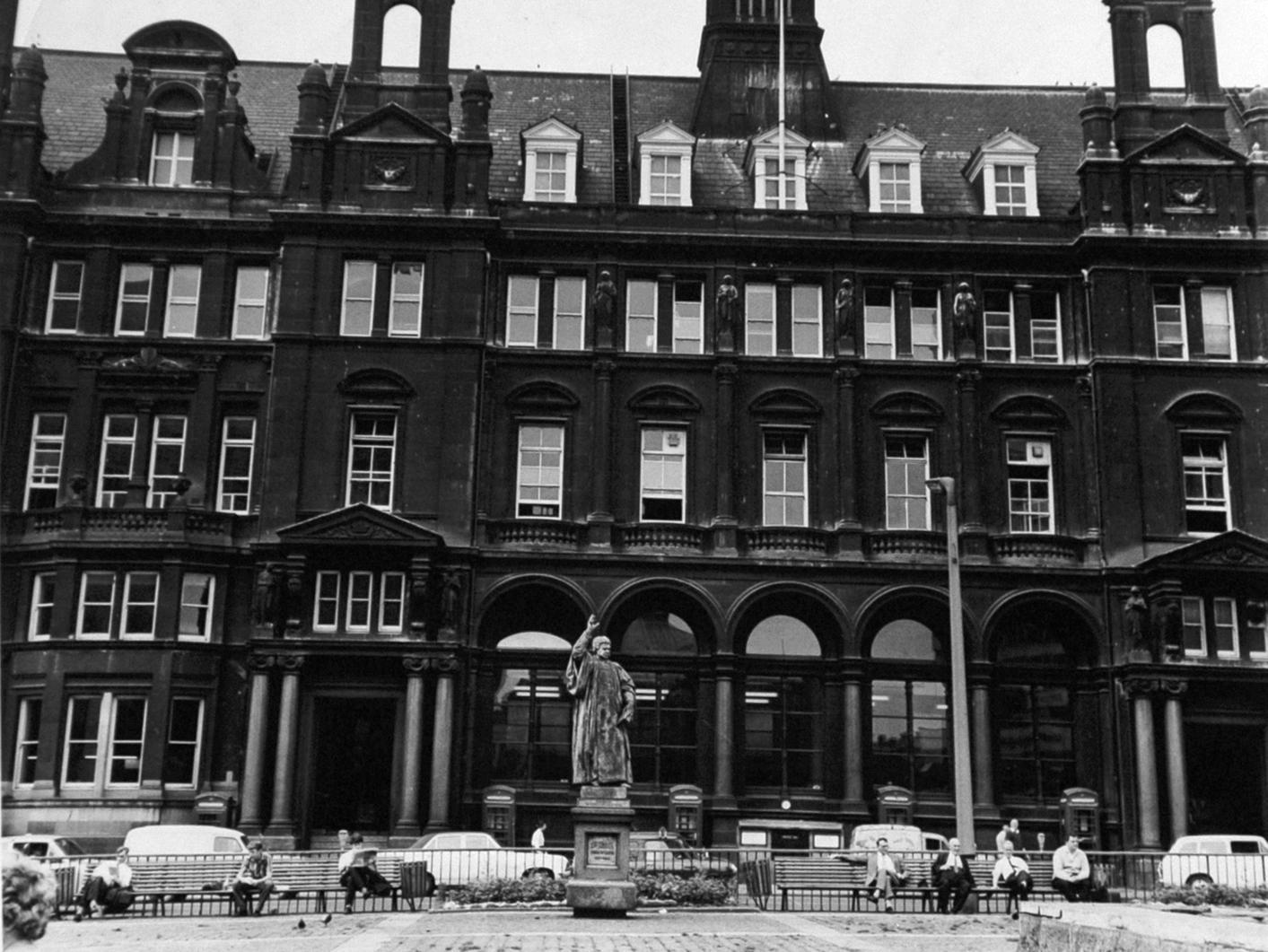 The historic Leeds city centre landmark where six roads meet