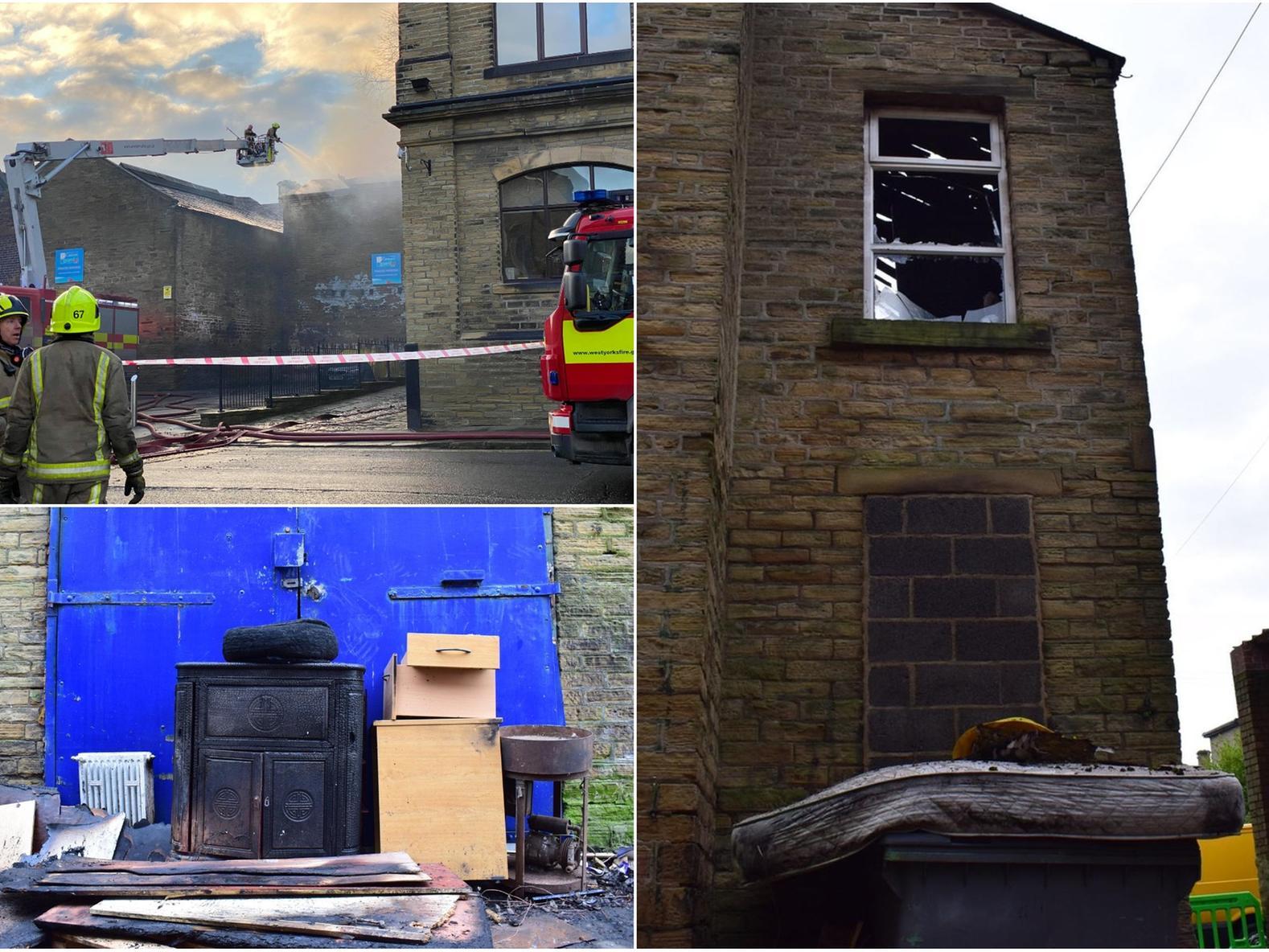 Aftermath pictures show damage to Halifax business after fire rips ...