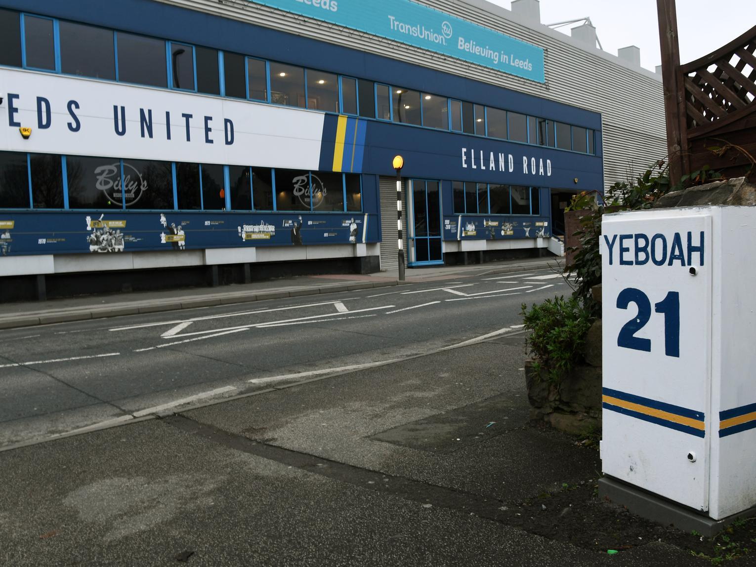 The 'Burley Banksy' Leeds United trail to Elland Road in pictures - can ...