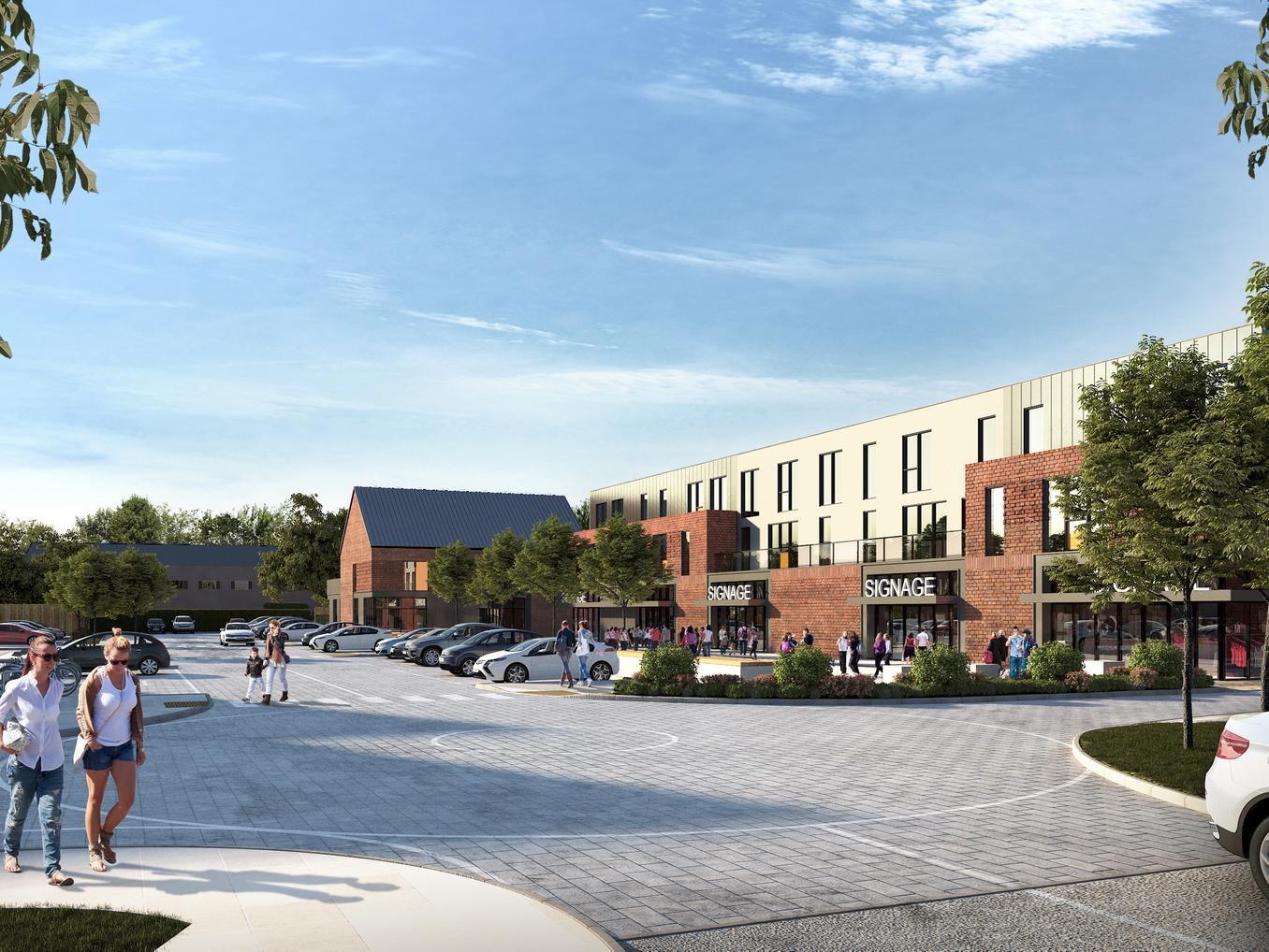 This is what the new City Fields Wakefield public square will look like