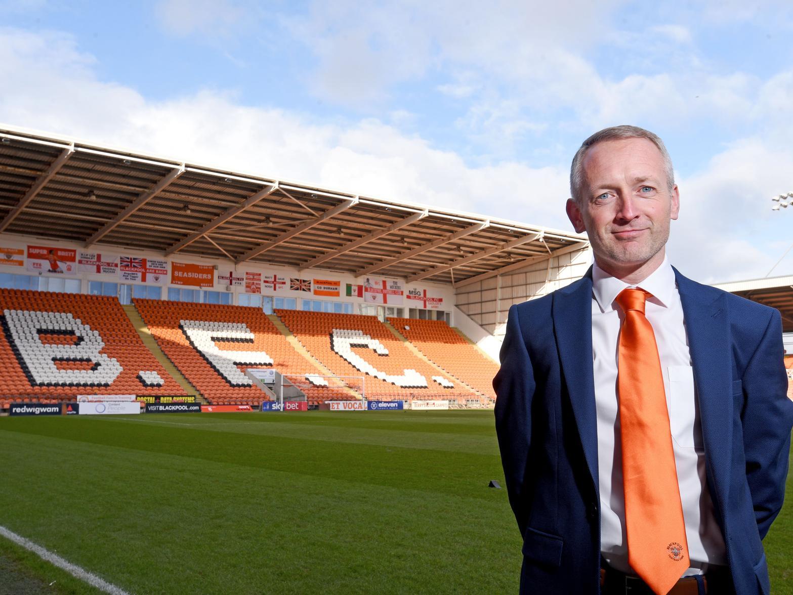 Picture gallery from Neil Critchley's unveiling as Blackpool's new head ...
