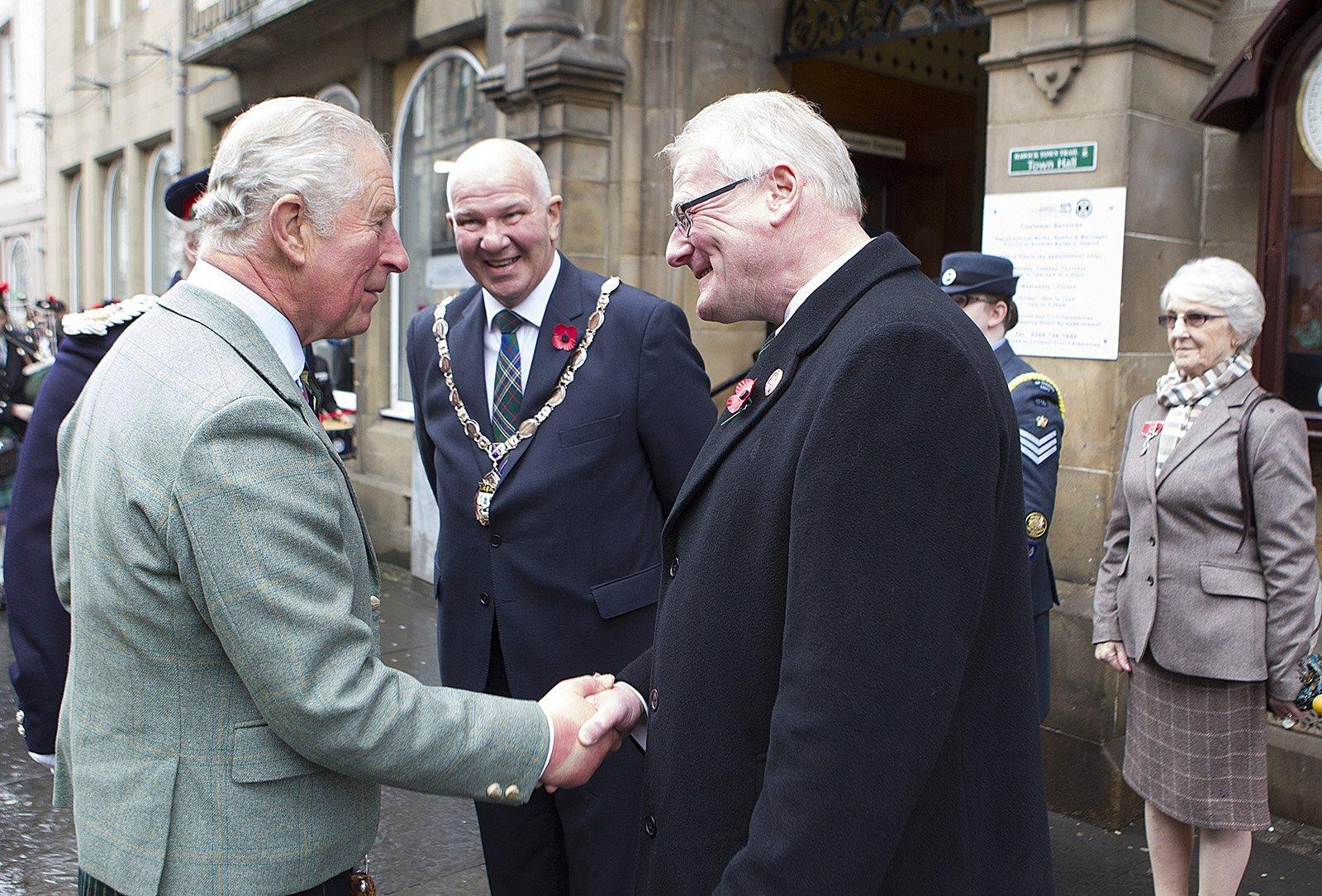 IN PICTURES: Teries turn out to welcome Prince Charles