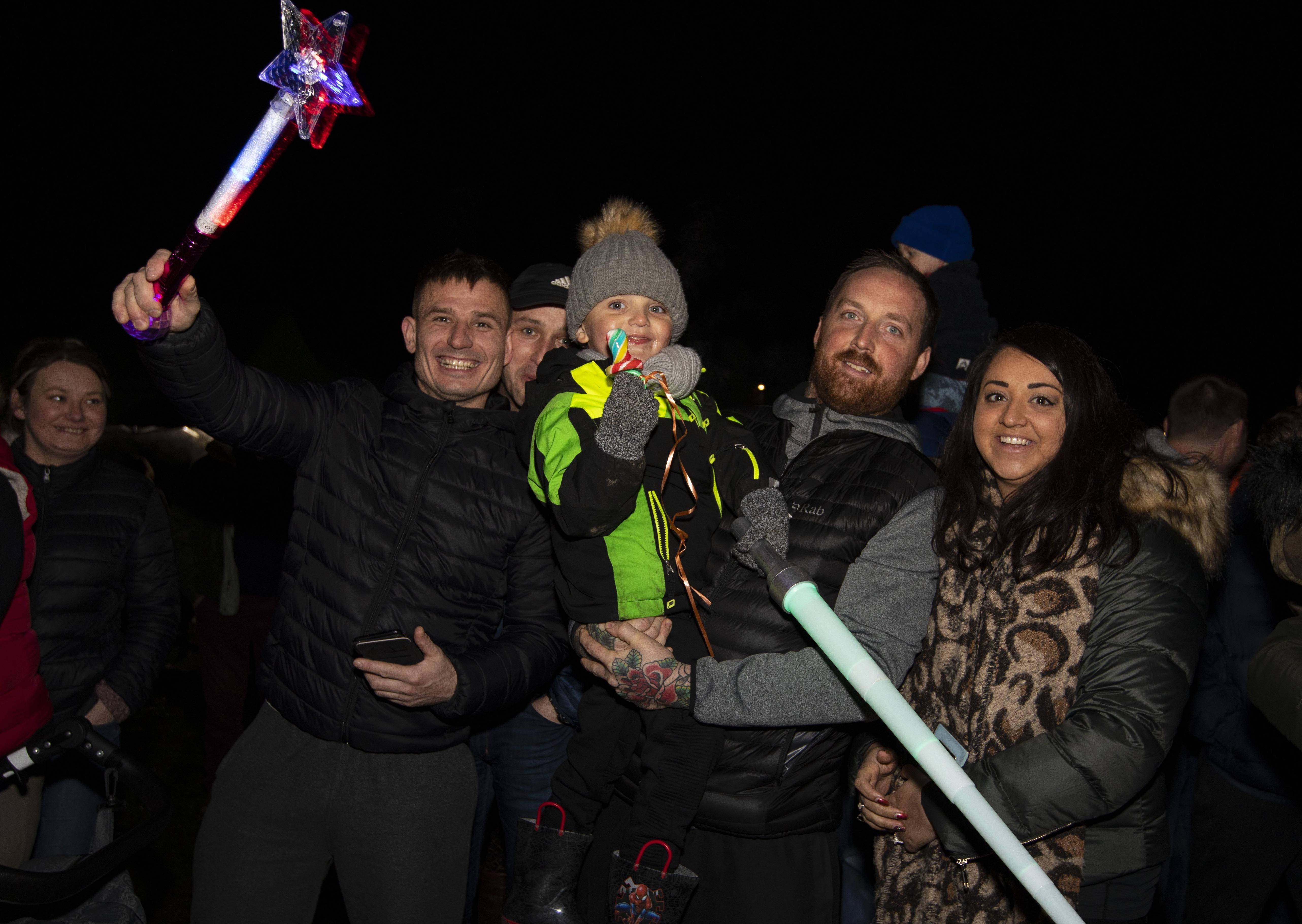 IN PICTURES: Peebles fireworks display