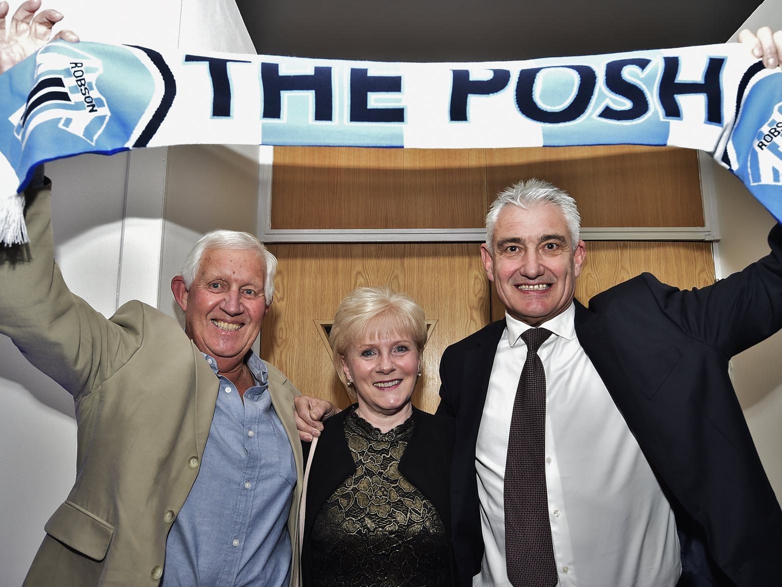 Peterborough United stars rally to help legend Tommy Robson