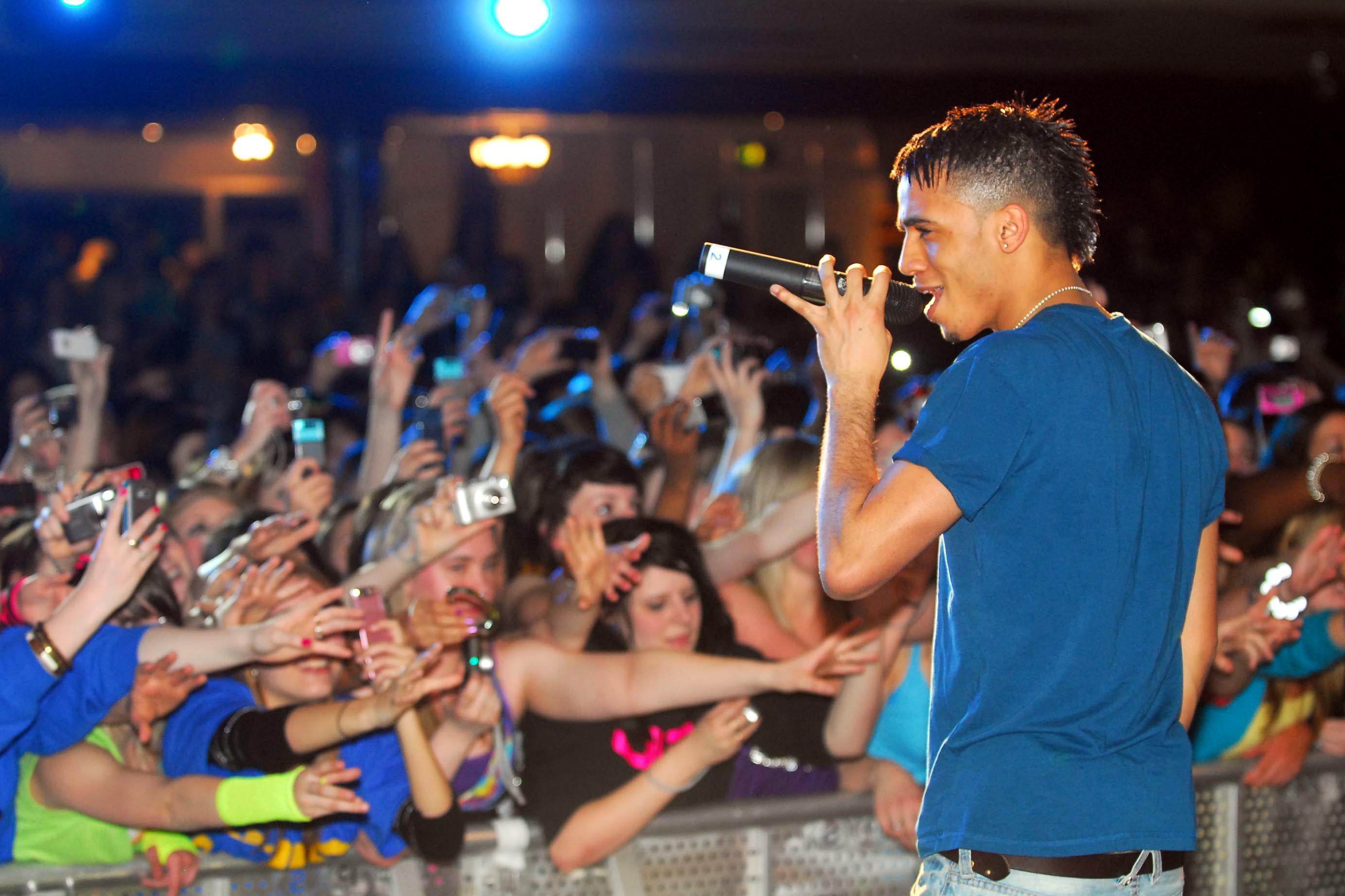 Were you at JLS’s Peterborough concerts?