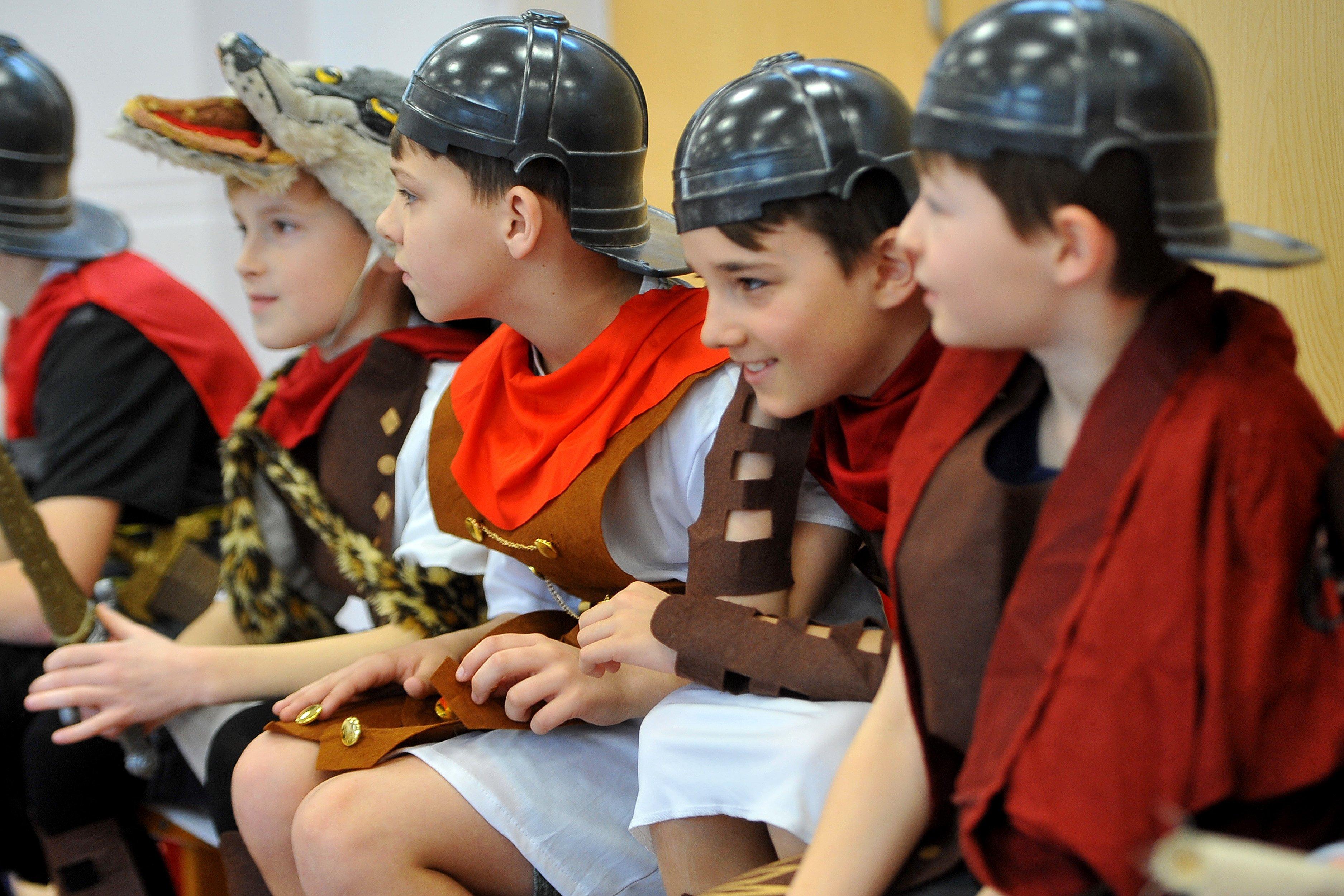 Southwick schoolchildren conquer Roman Day